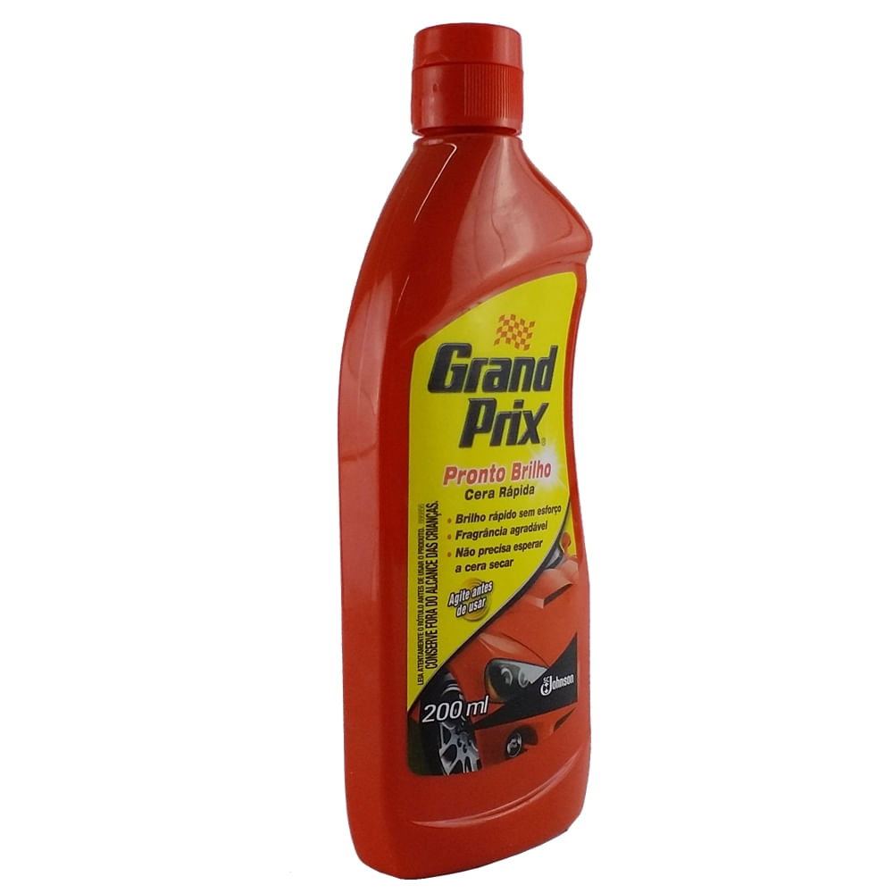 Cera Grand Prix Líquida Pronto Brilho 200ml - Johnson - Altese