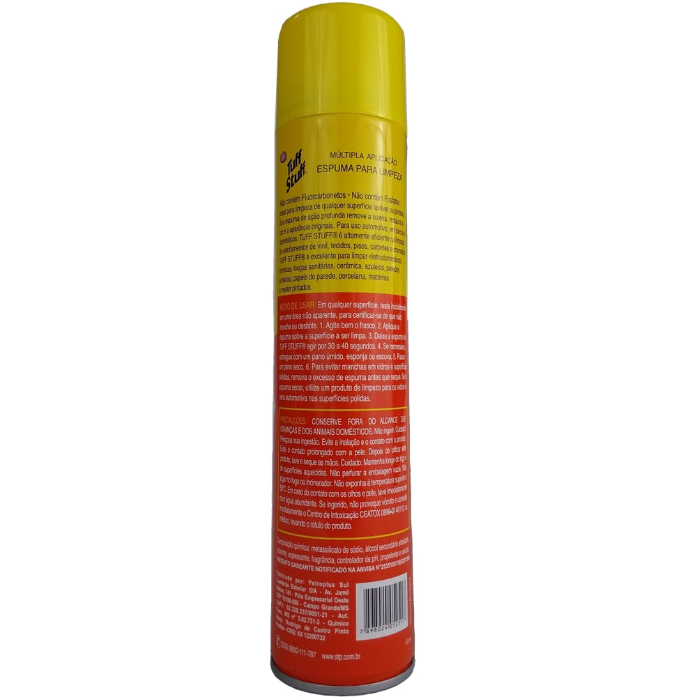 Espuma Limpadora Spray à Seco Tuff Stuff STP 300ml - Altese
