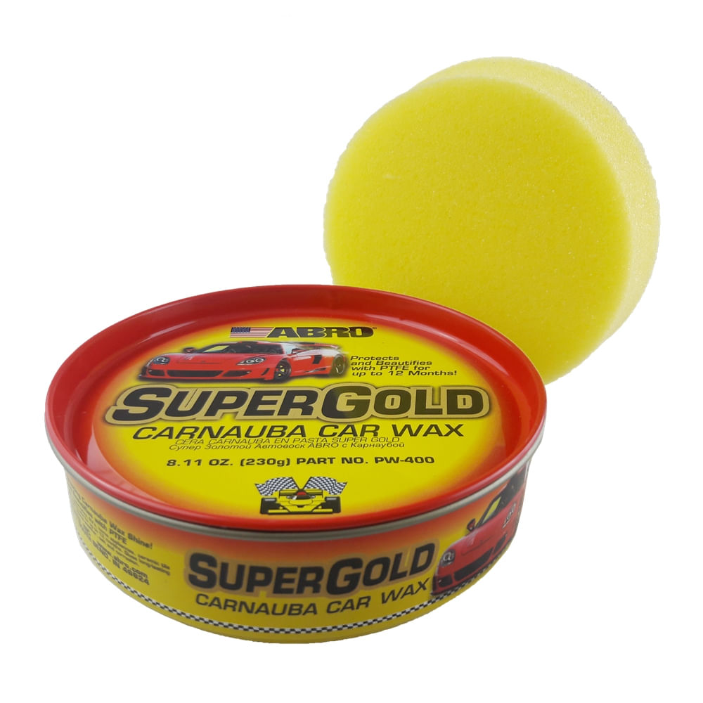 Cera Carnaúba Super Gold Abro 230g - Altese