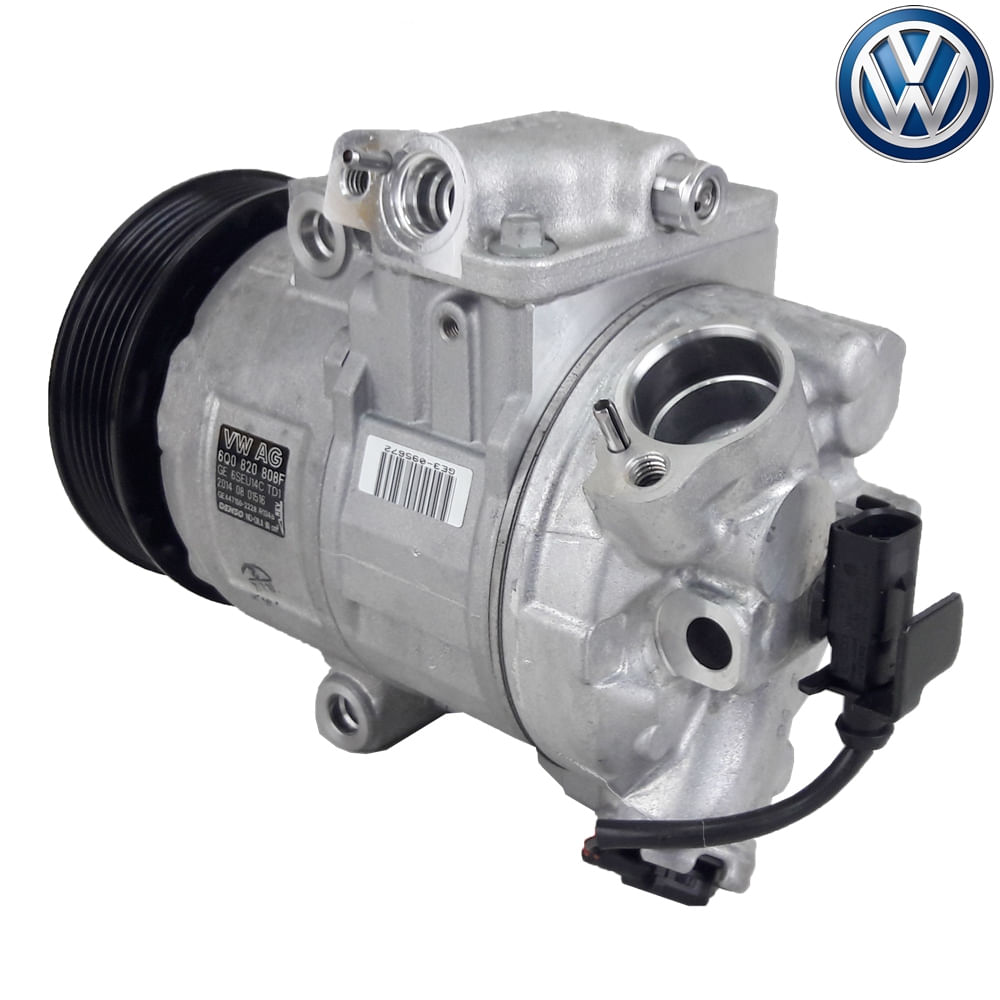 Compressor do Ar Condicionado - Polo Todos 2003 até 2015 Somente com ...