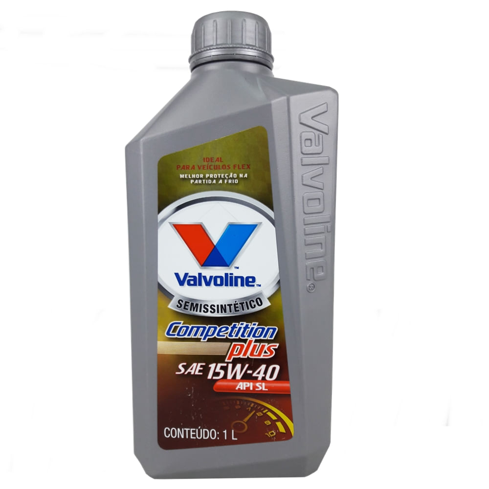 Óleo Lubrificante do Motor Valvoline Competition Plus API SL 15w40 ...