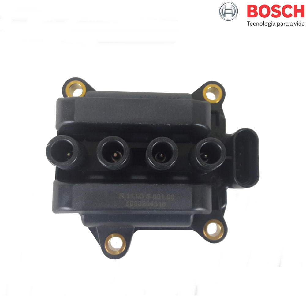 Bobina de Ignição Bosch - Renault Clio - Kangoo - Logan - Sandero ...